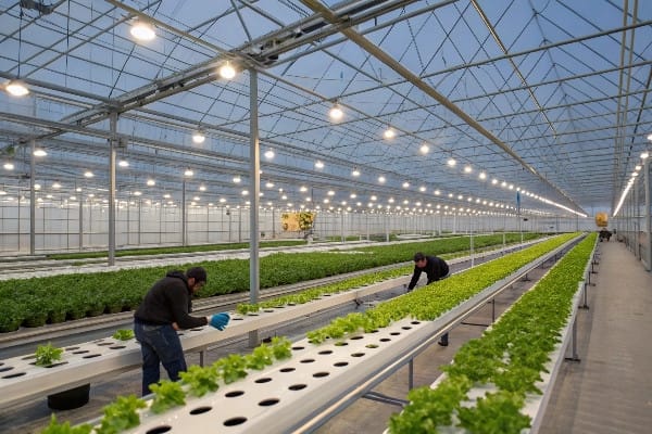 Commercial Hydroponic Greenhouse Systems: How Do Design, Construction ...